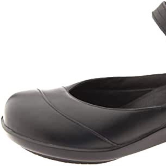 Aravon | Shoes | New Aravon Wsm6bk Maya Mary Jane Black Leather Sz 0b ...
